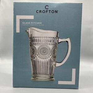 Dining | Crofton Aldi Hobnail Glass Pitcher | Poshmark